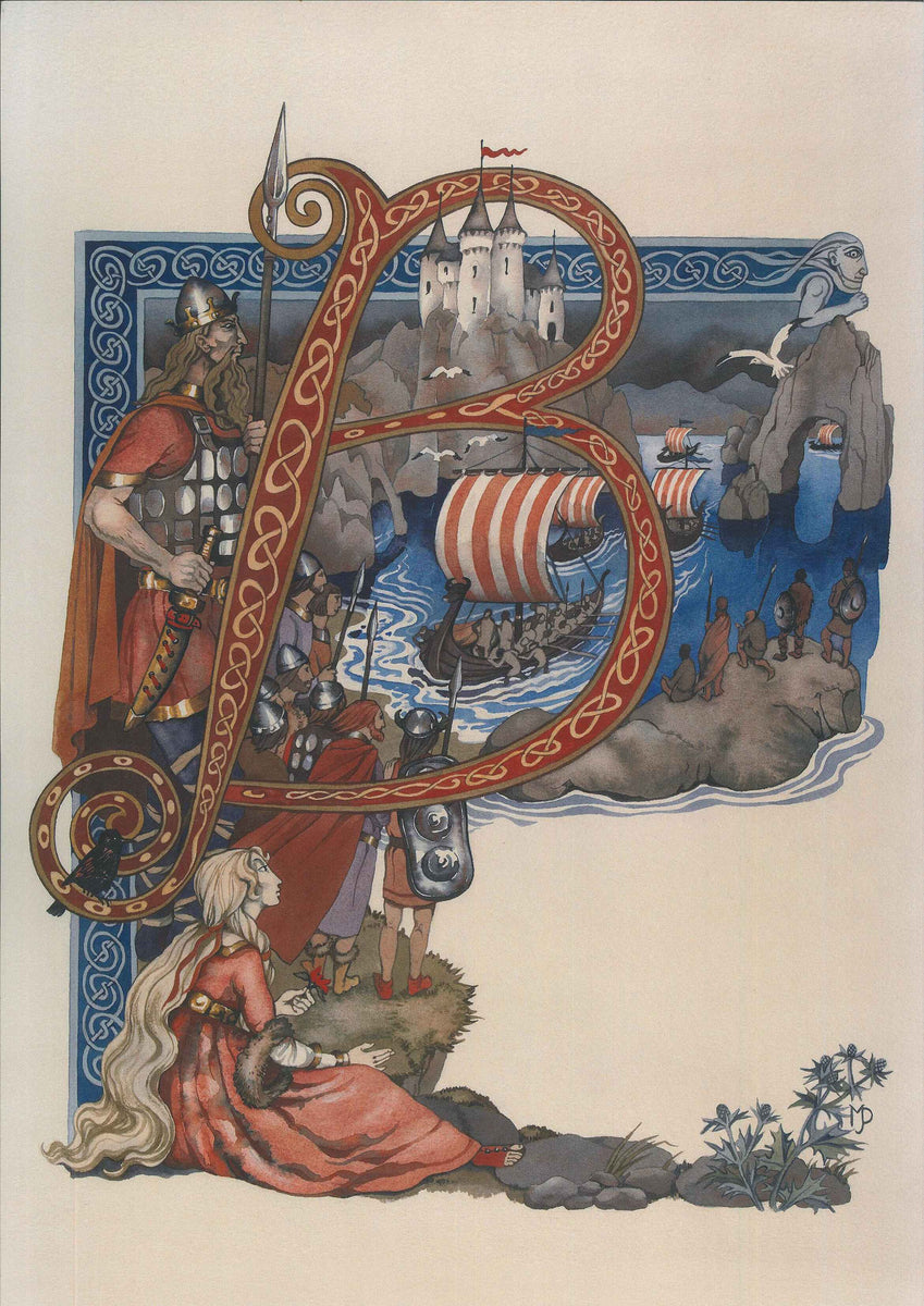 Mabinogion: 'Branwen daughter of Llŷr / Branwen ferch Llŷr' - Unmounte ...